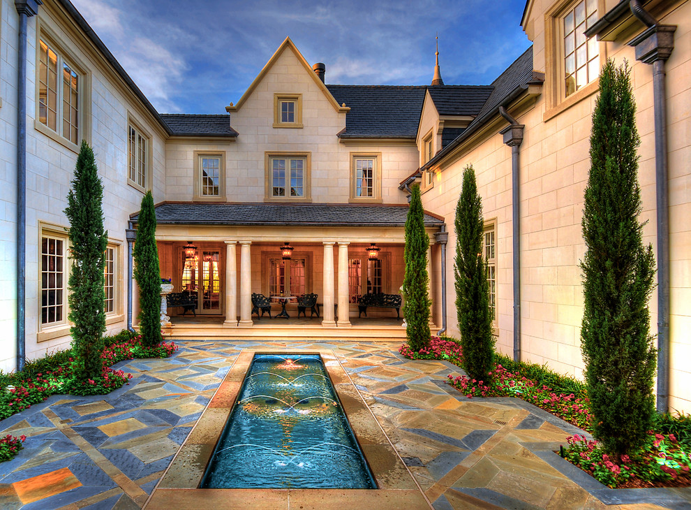 The Castle - Traditional - Exterior - Dallas - by Richard Drummond ...