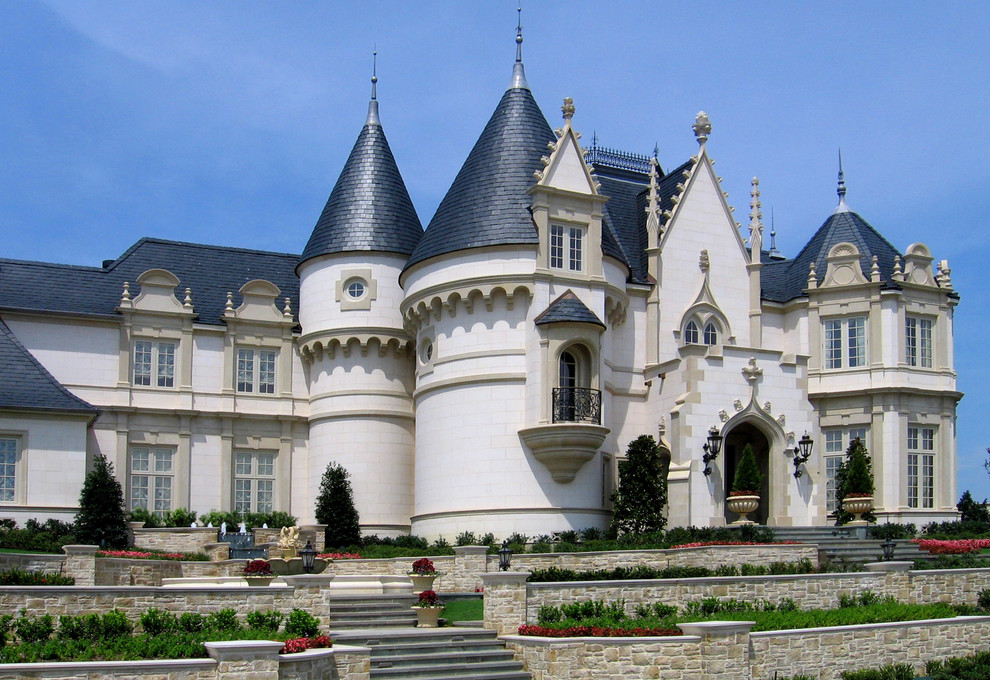 The Castle - Traditional - Exterior - Dallas - by Richard Drummond ...
