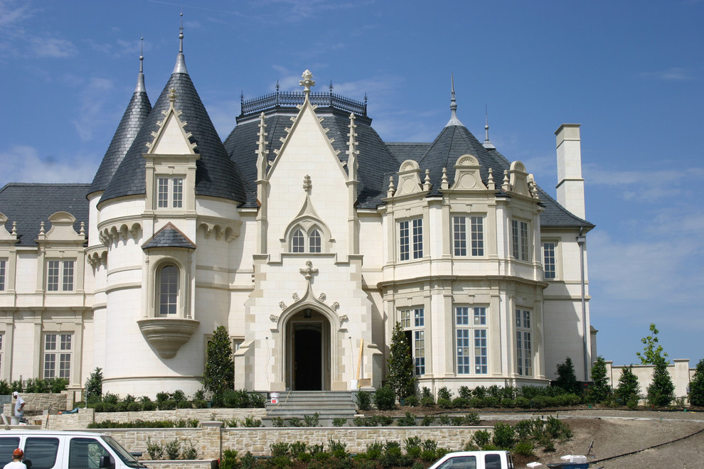 The Castle - Traditional - House Exterior - Dallas - by Richard ...