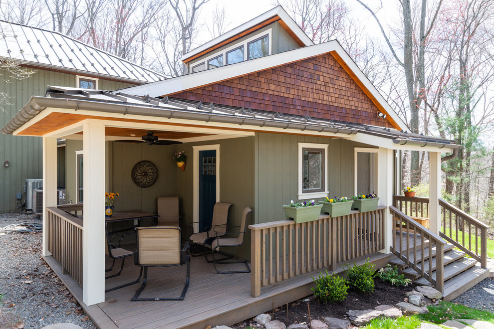The Cottage Addition - Rustic - Exterior - Other - by BAKER POSEY ...