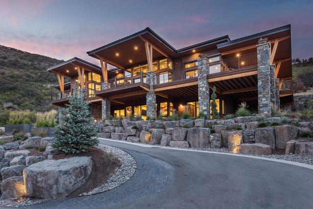 The Cove at Sun Peak, Park City, Utah - Modern - House Exterior - Salt ...