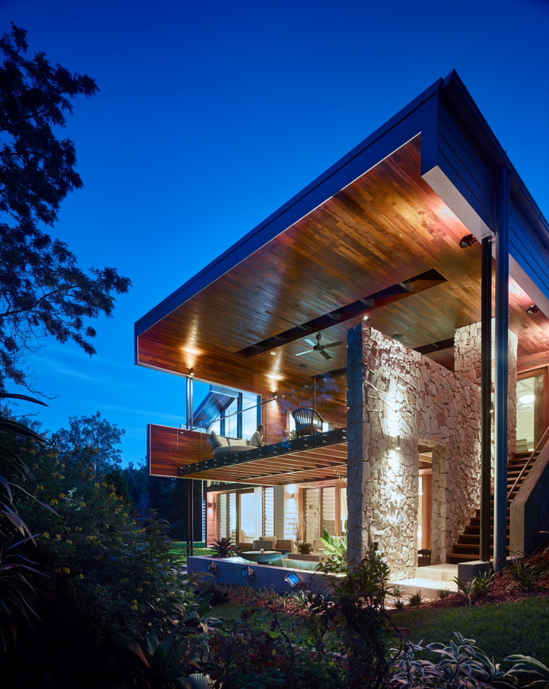 The Creek House, Kenmore Hills - Contemporary - House Exterior ...