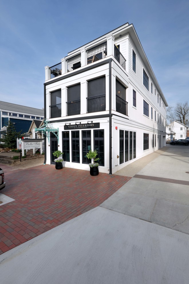 The Croswell - トランジショナル - 家の外観 - グランドラピッズ - Visbeen Architects | Houzz ...