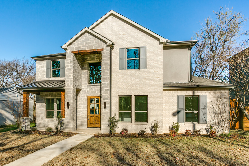 The Dallas House - Contemporary - Exterior - Dallas - by Snyder Custom ...