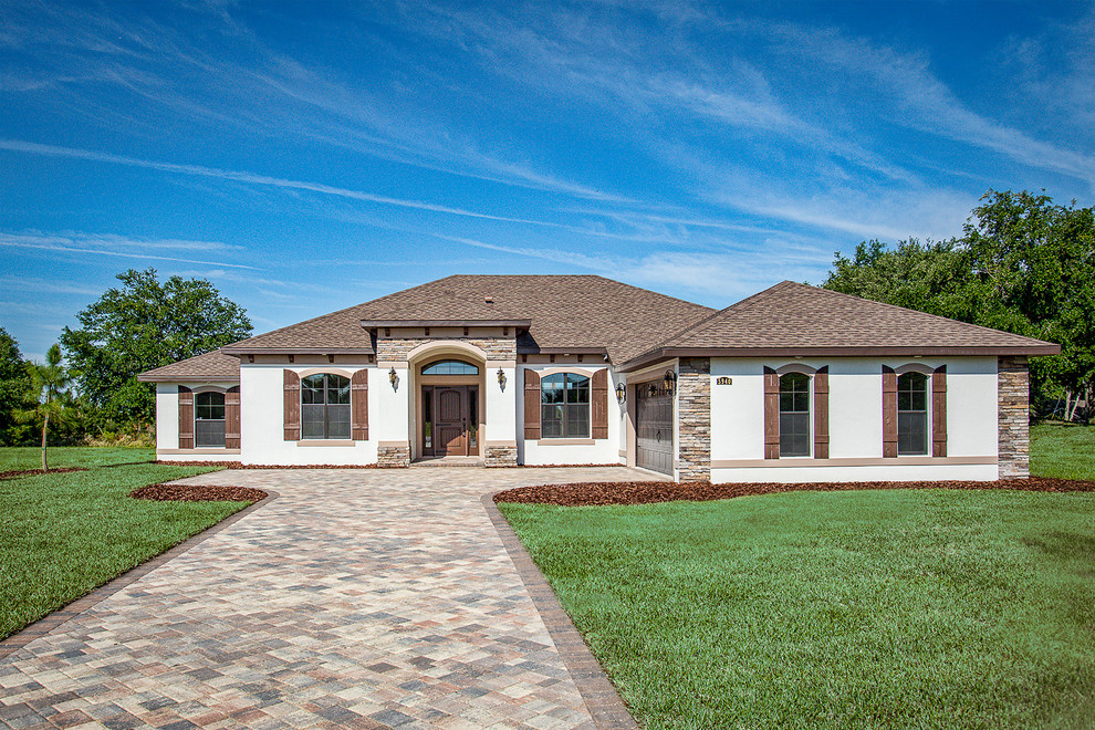 The Devon Model - Traditional - House Exterior - Orlando - by Kevco ...