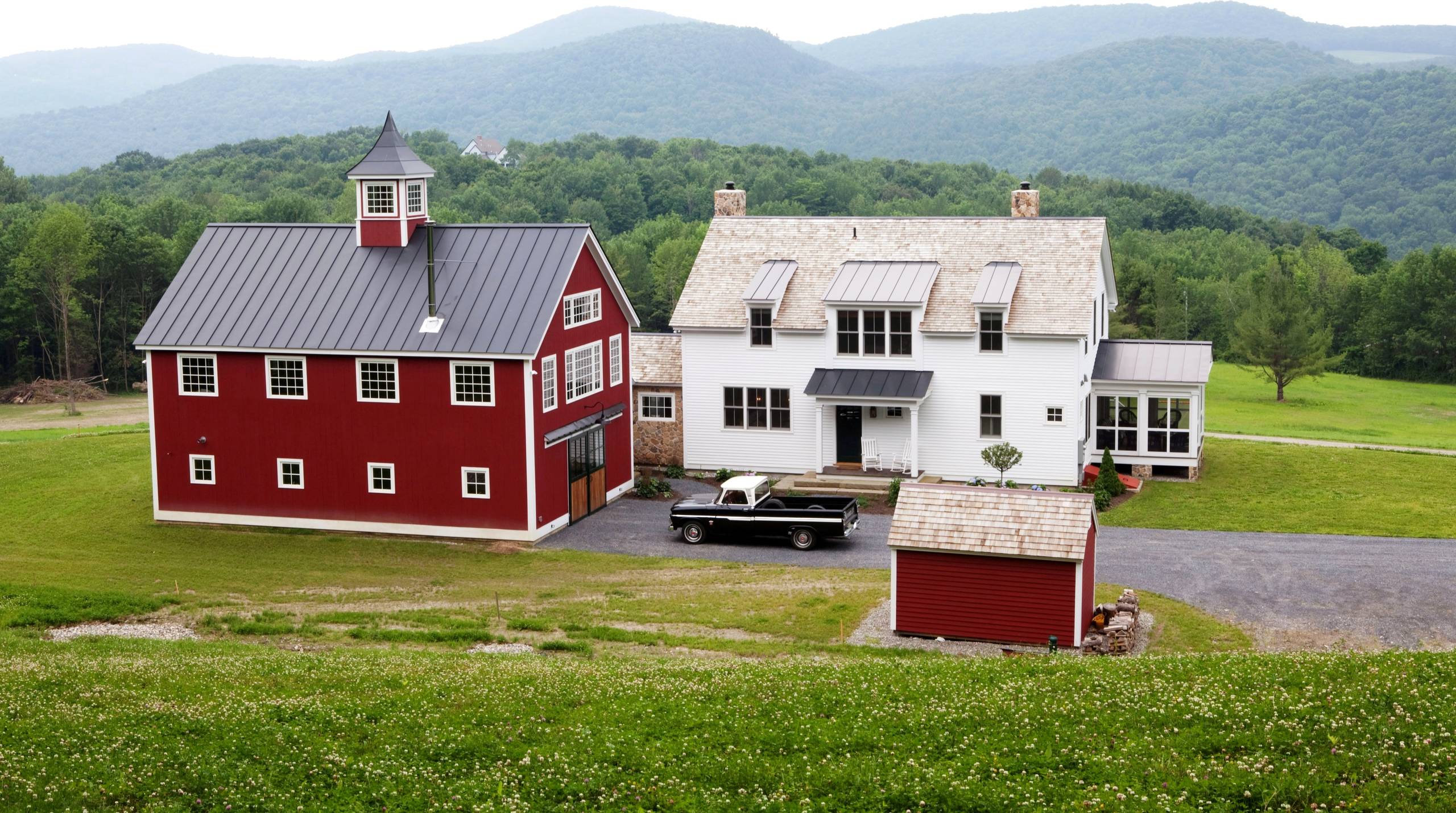 Pole Barn With Silo Home