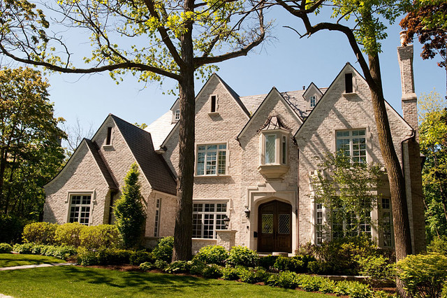 The English Manor - Traditional - House Exterior - Chicago - by ...