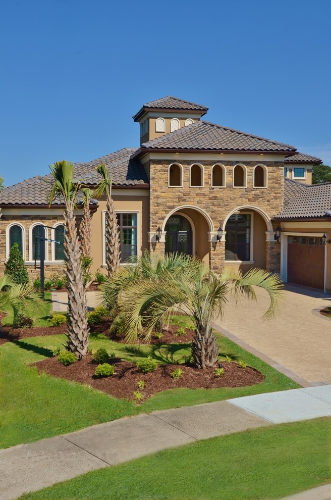 The Francesca - Mediterranean - Exterior - Other - by Landmark Homes of ...