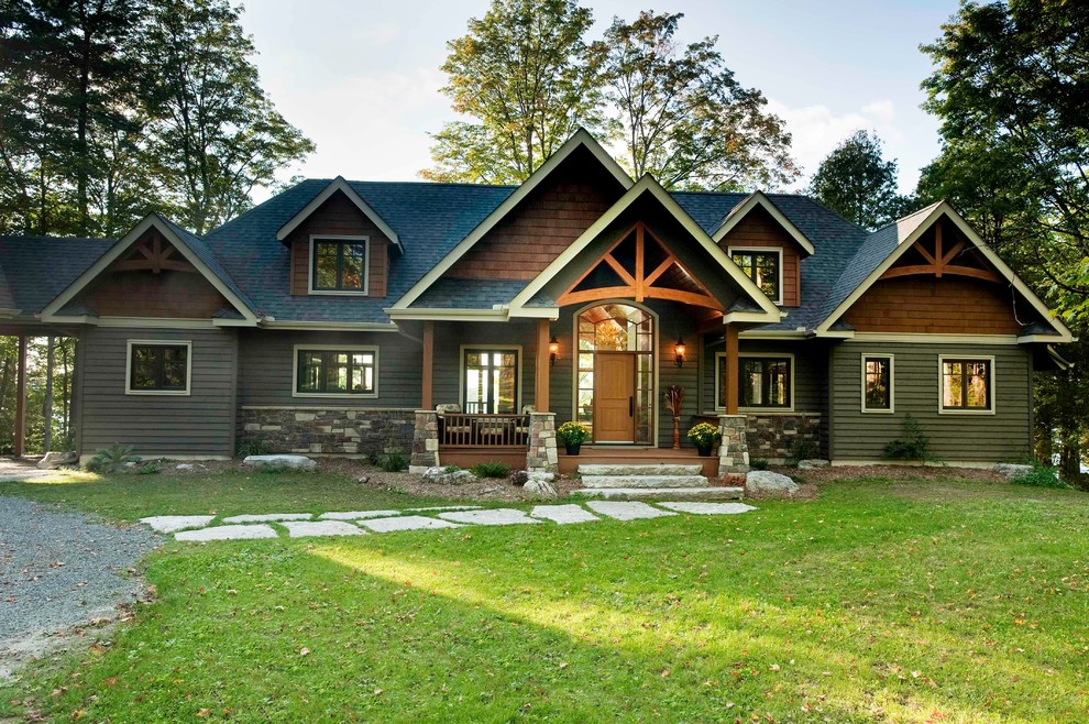 The Gable Crest model - Craftsman - Exterior - Vancouver - by Linwood ...