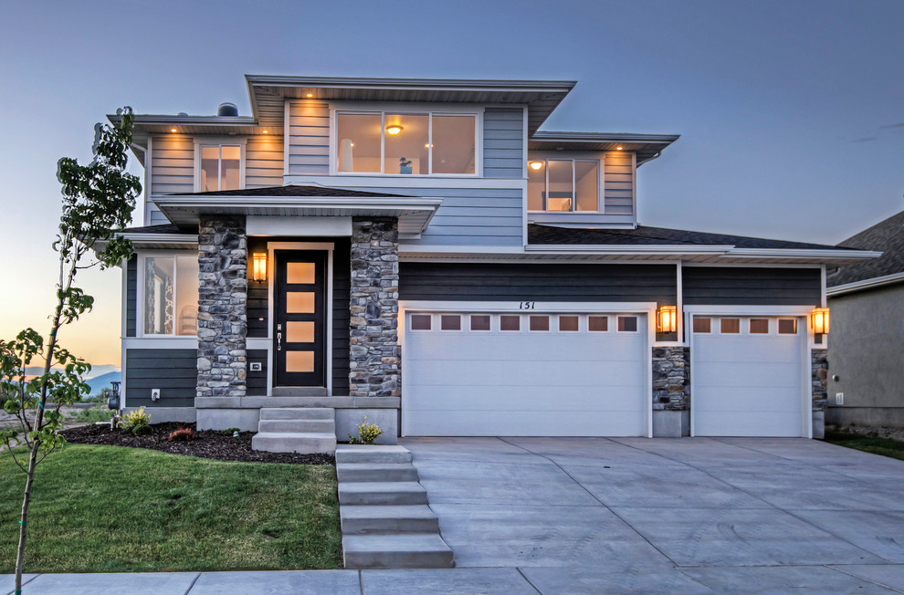 The Garden at Vineyard Model - Cortina Plan - Vineyard, UT - Exterior ...