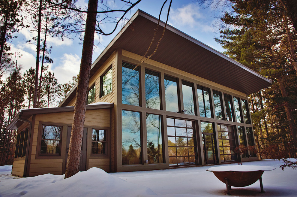 The Glass House Exterior - Rustic - Exterior - Other - by DW3 ...