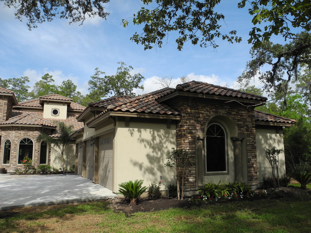 The Griffis Residence - Mediterranean - Exterior - Houston - by Charles ...