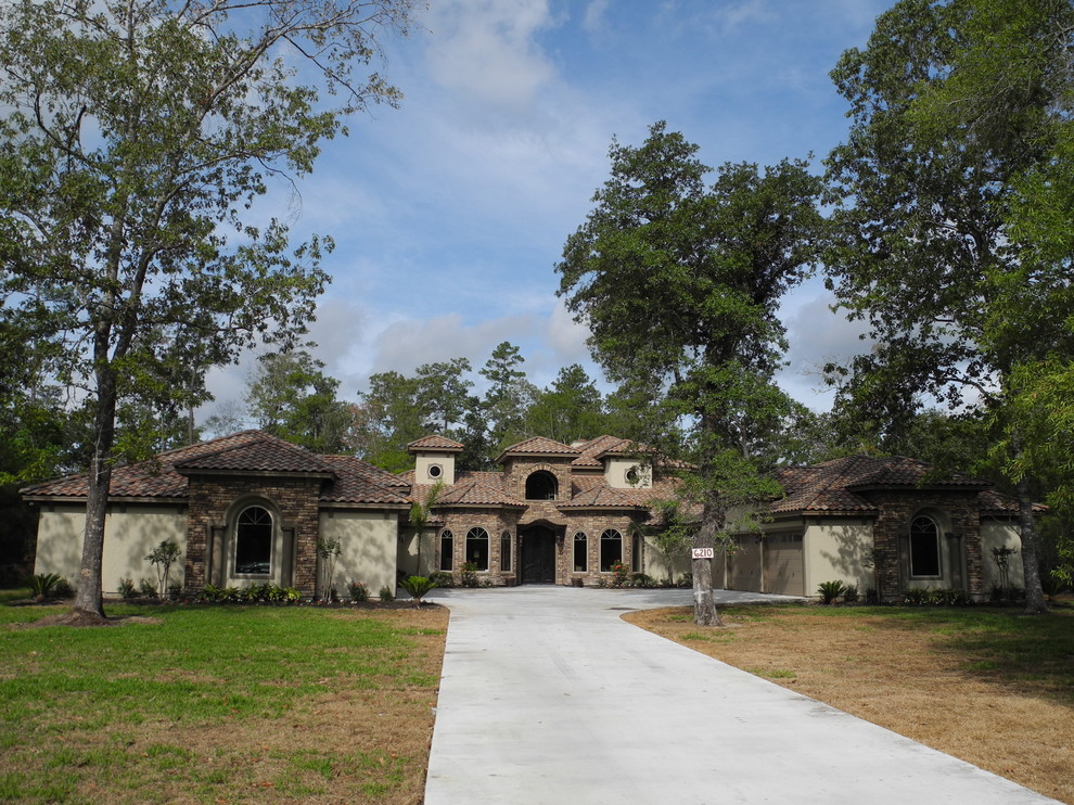 The Griffis Residence - Mediterranean - Exterior - Houston - by Charles ...