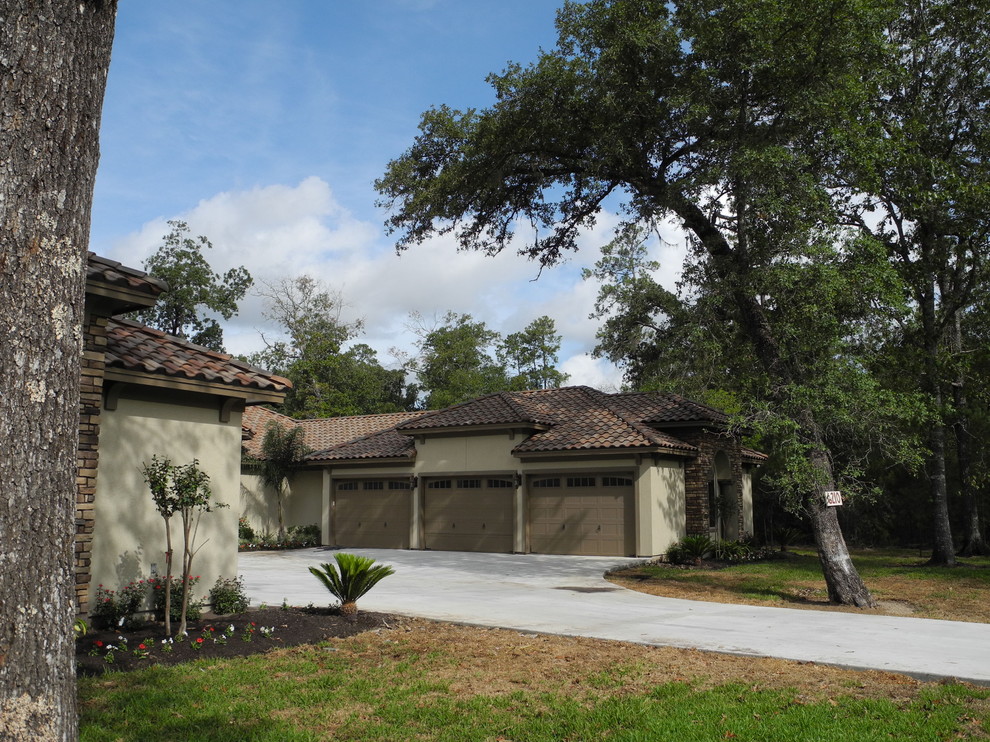 The Griffis Residence - Mediterranean - Exterior - Houston - by Charles ...