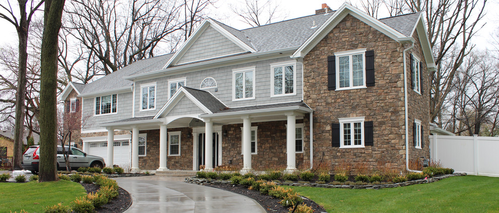 The Hammoud Residence - Neo-Colonial - Traditional - Exterior - Detroit ...