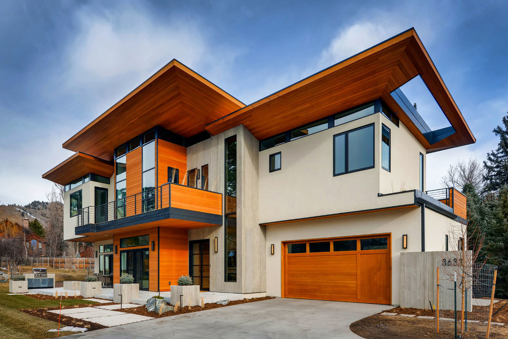 The Hoefling House - Contemporary - Exterior - Denver - by Rodwin ...