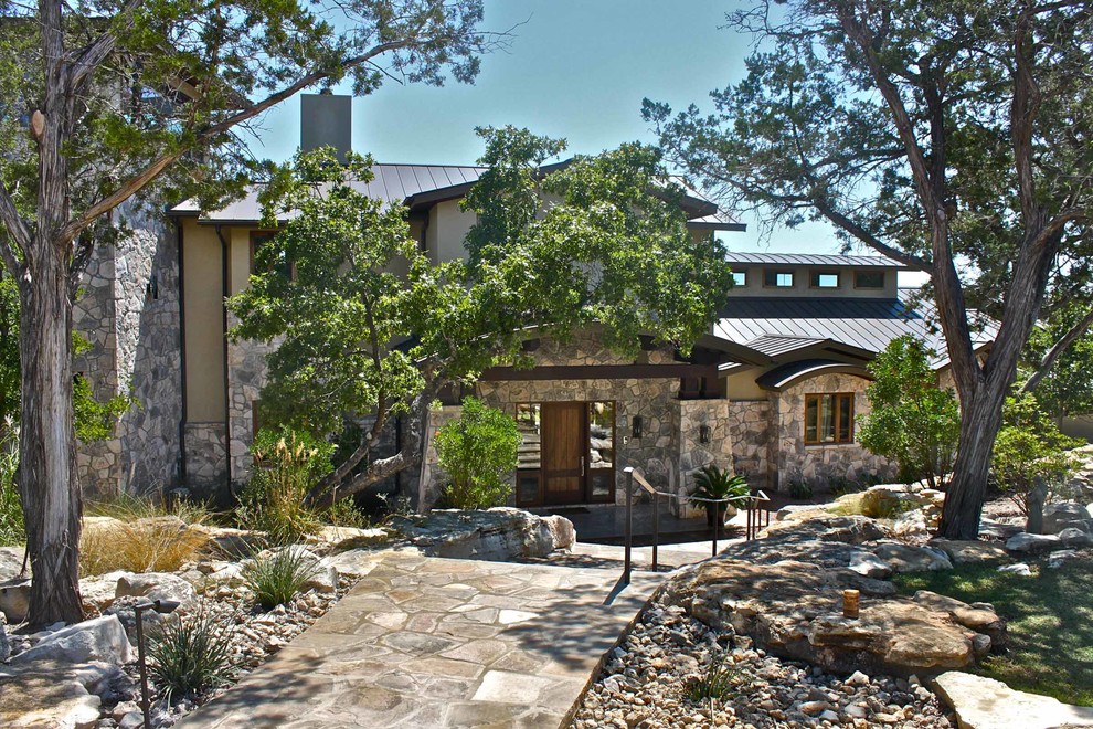 the Hunt Ranch House - Transitional - Exterior - Austin - by ...