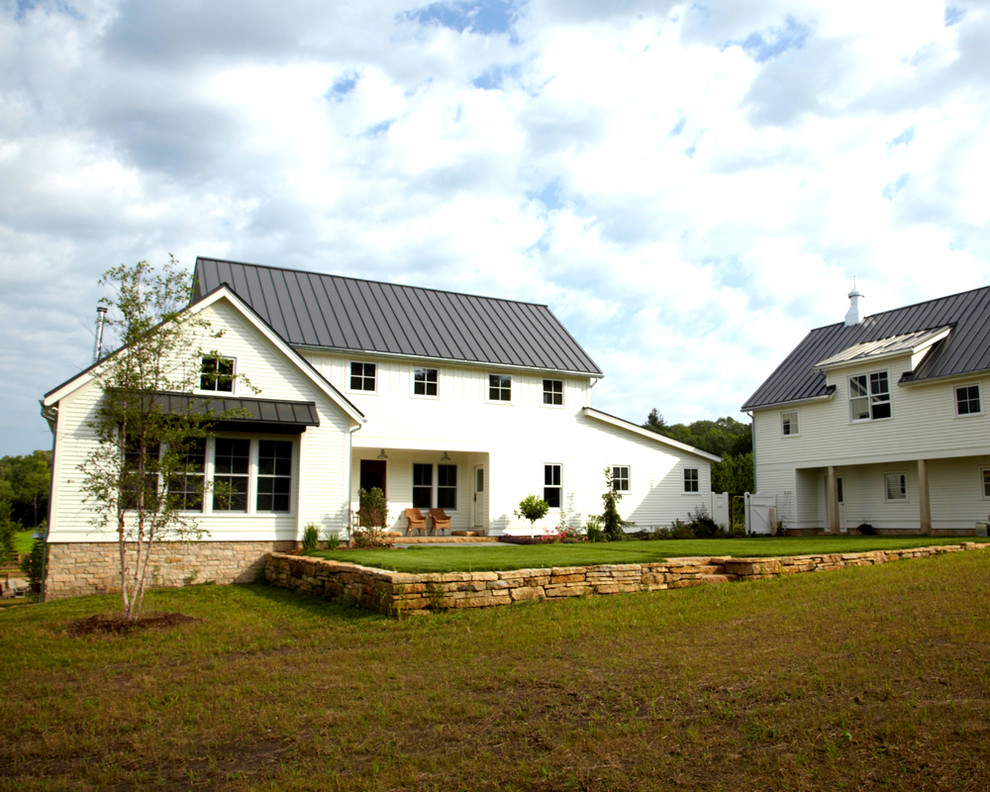 The Idea Farm - Exterior Front - Farmhouse - Exterior - Minneapolis ...
