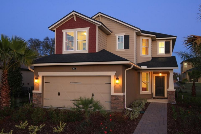 The Juniper Model - Contemporary - House Exterior - Jacksonville - by ...