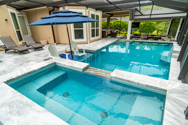 The Leonard Project - Contemporary - Pool - Jacksonville - by Pratt ...