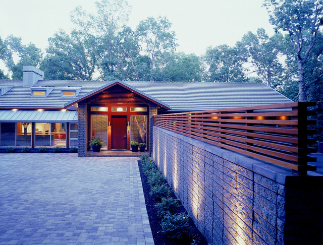 The Line House - Modern - Exterior - Kansas City - by Hufft | Houzz AU