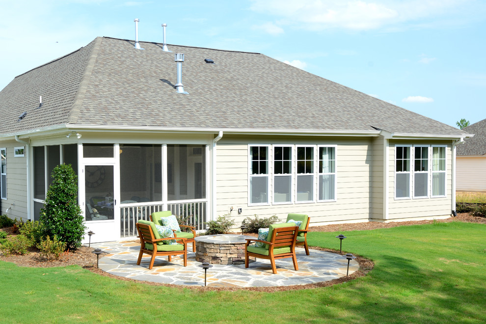 The Madelyn Homeplan - Traditional - Exterior - Raleigh - by Terramor ...