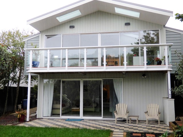 The new two storey addition at the rear - Classique Chic - Façade ...