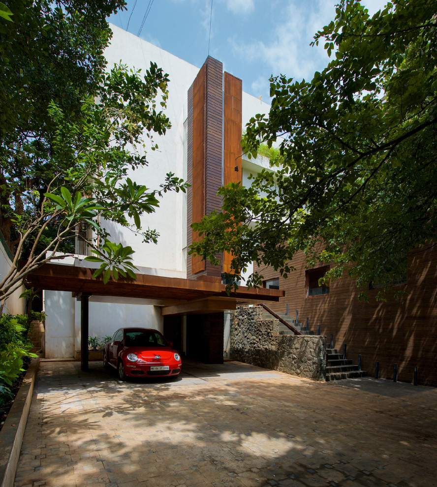 18 Car Porch & Garage Designs from Around the World | Houzz