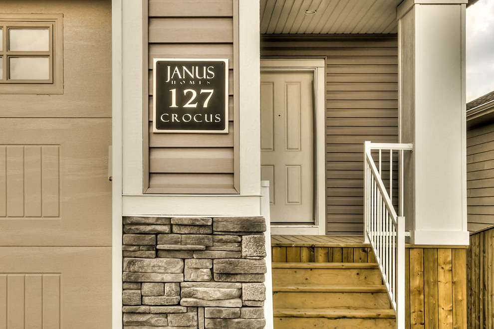 The Perseus - Arts & Crafts - House Exterior - Calgary - by Janus Homes ...