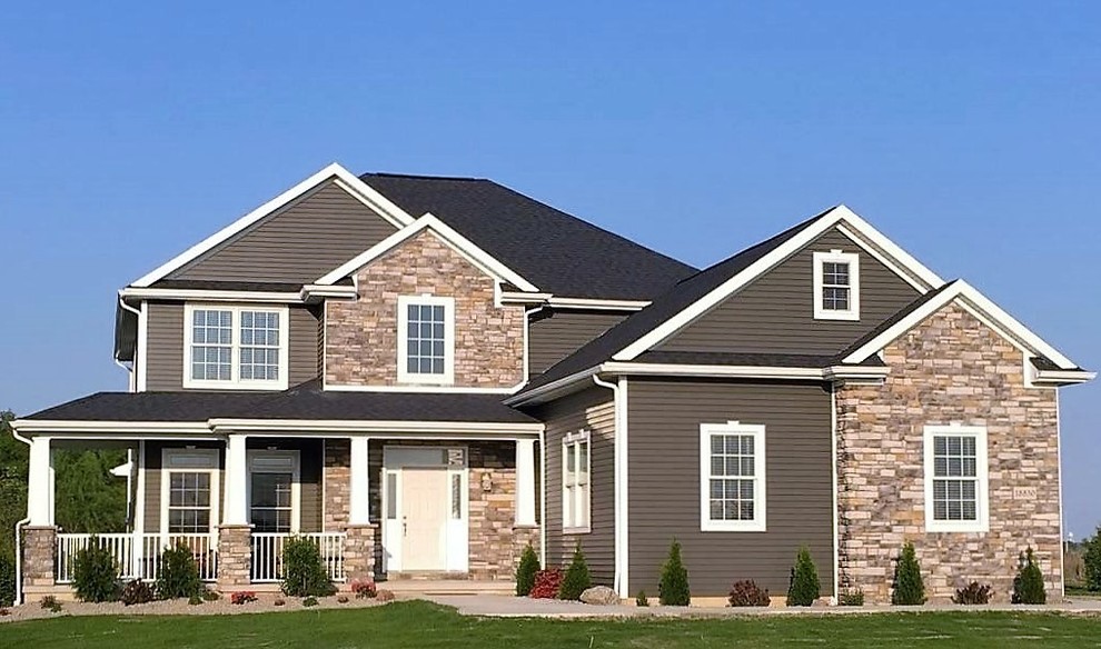 The Providence - Traditional - House Exterior - Other - by Homes By ...