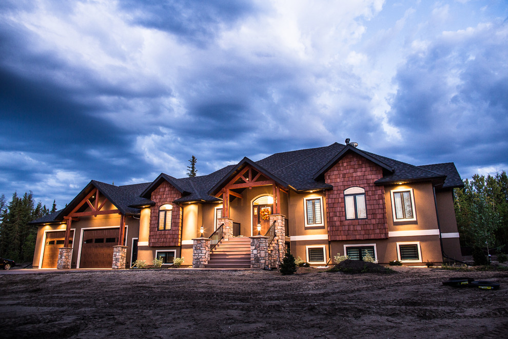 The Ranch Bungalow - Traditional - House Exterior - Edmonton - by ...