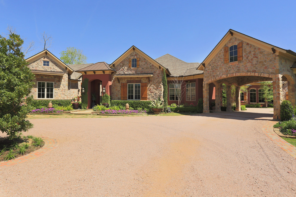 The Retreat - Traditional - Exterior - Houston - by Sullivan, Henry ...