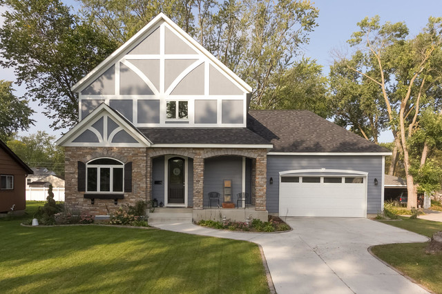 The Ridgewood - Traditional - House Exterior - Minneapolis - by Amaris ...