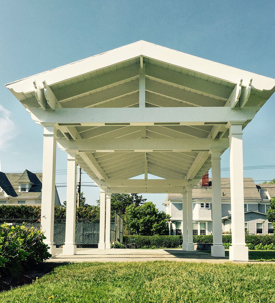 The Stoa Metal Roof Pavilion - Exterior - San Francisco - by Forever ...