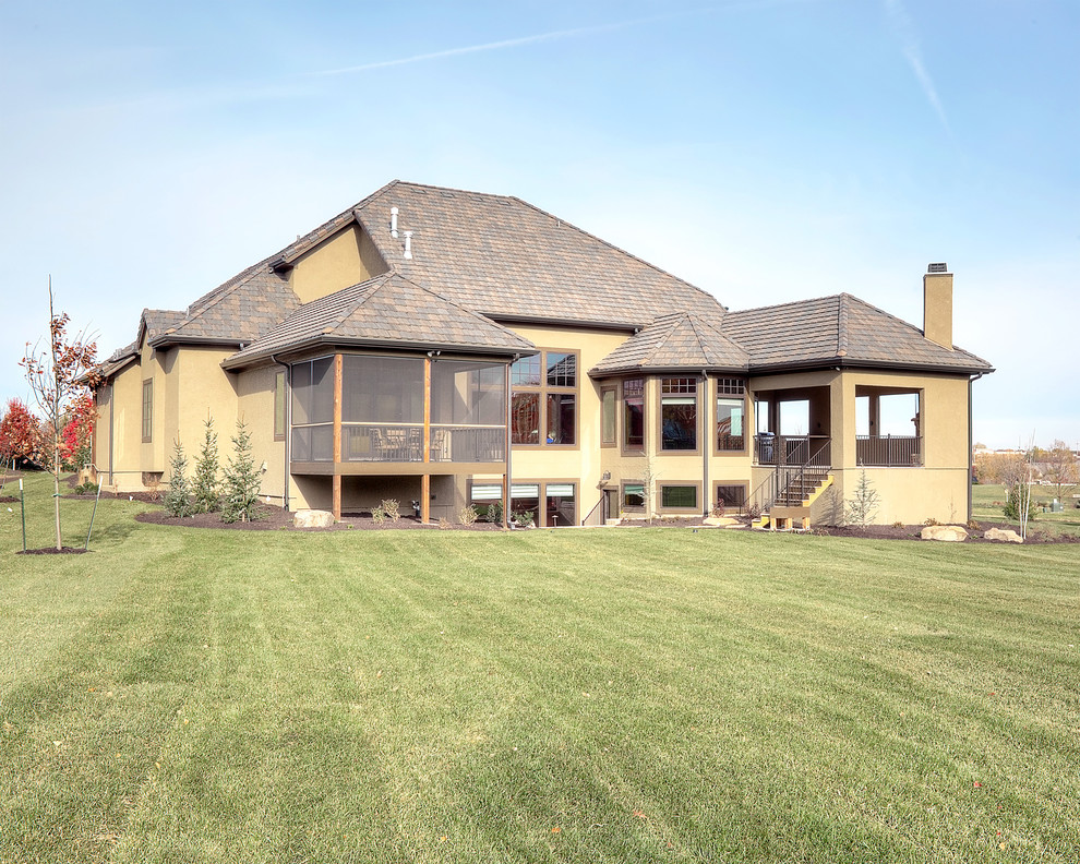 The Stonebridge Floor Plan - A Variation - House Exterior - Kansas City ...