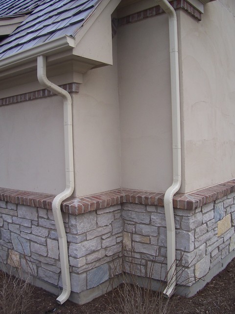 The Stucco Villa - Rustic Details - Traditional - House Exterior ...