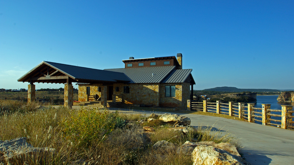 The Texas House - Traditional - Exterior - Dallas - by Anderson Fine ...