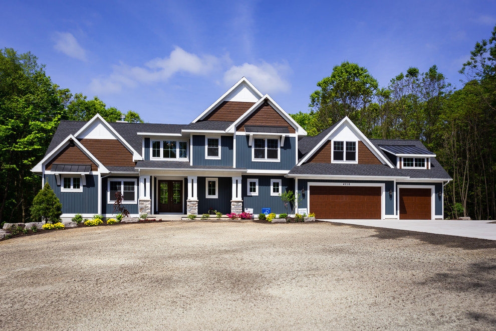 The Tristan - Modern Day Farmhouse - Exterior - Farmhouse - Exterior ...