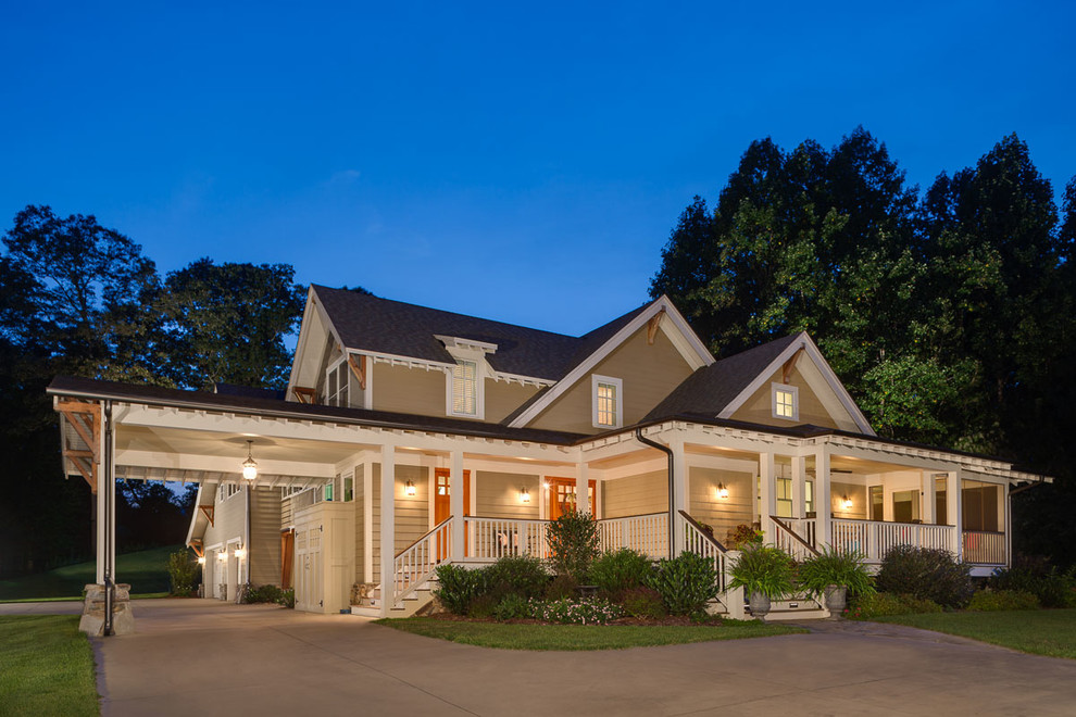 The Veranda Home Twilight Exterior - Craftsman - Exterior - Other - by ...