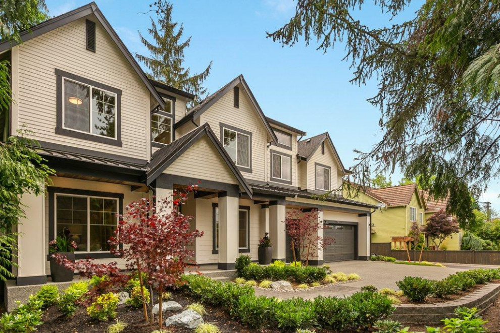The Victoria B | Bellevue, Greater Seattle Area - Craftsman - Exterior ...