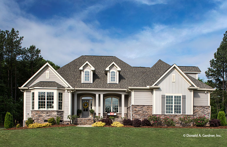 The Weatherford #1053 by Donald Gardner Architects - Craftsman ...