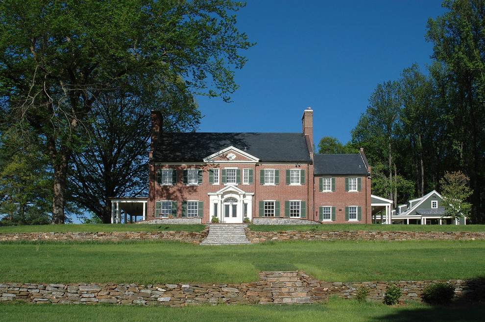 Three Ponds Manor House - Traditional - Exterior - Baltimore - by Penza ...