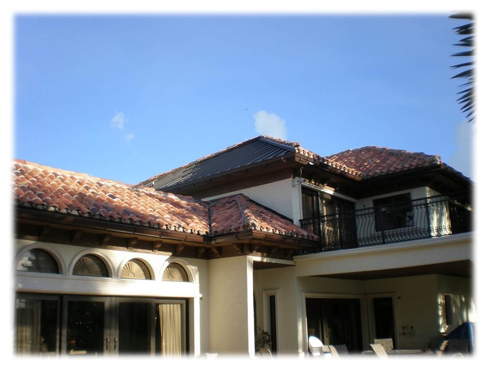 tile roofs - Mediterranean - Exterior - Miami - by Allied Roofing and ...