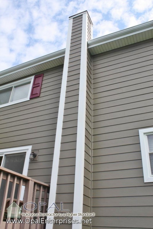 Timber Bark James Hardie Fiber Cement Siding Installation in Downers ...