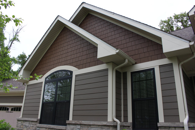 Timber Bark James Hardie Siding | Des Peres, MO - Exterior - St Louis ...
