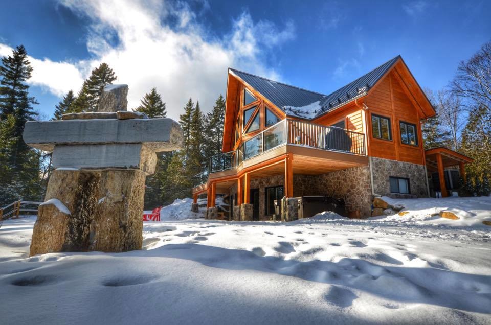 Timber Block Custom Homes - Photo Gallery - Rustic - Exterior - Other ...