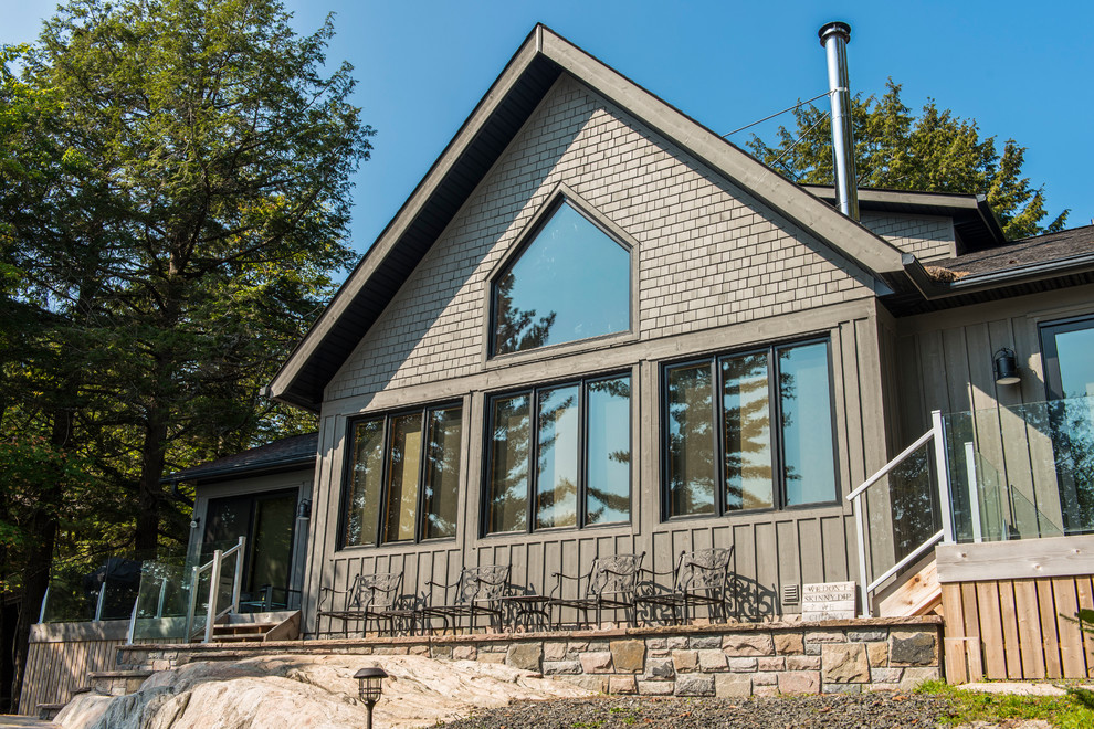 Timber Frame Cottage - Muskoka, ON - Rustic - Exterior - Toronto - by ...