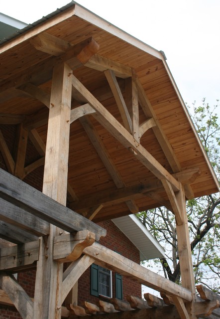 Timber Frame Purlin & Rafter Details - Victorien - Façade - Autres ...