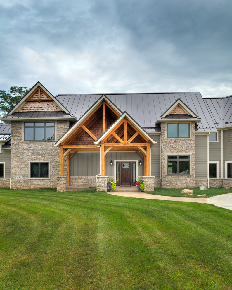 Timber Frame - Sunbury - Exterior - Cleveland - by Shrock Premier ...