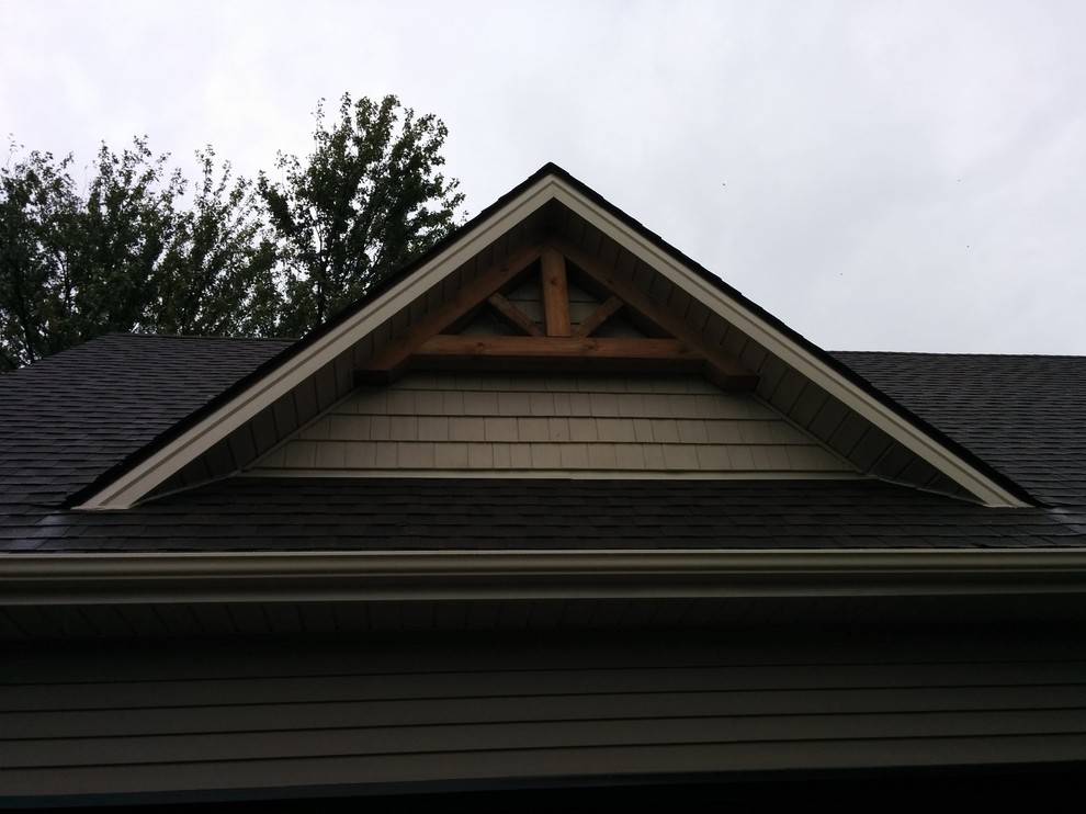 Timber gable end accents - Craftsman - Exterior - Toronto - by ...